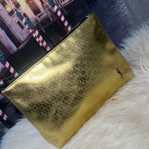 Yves Saint Laurent | Bags | Ysl Cosmetics Pouch | Poshmark